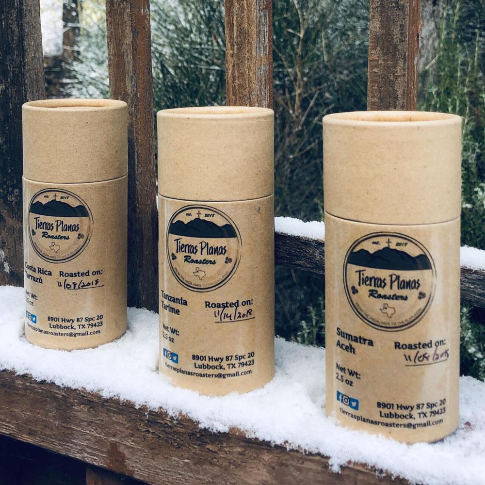 Sampler Packs – Tierras Planas Roasters